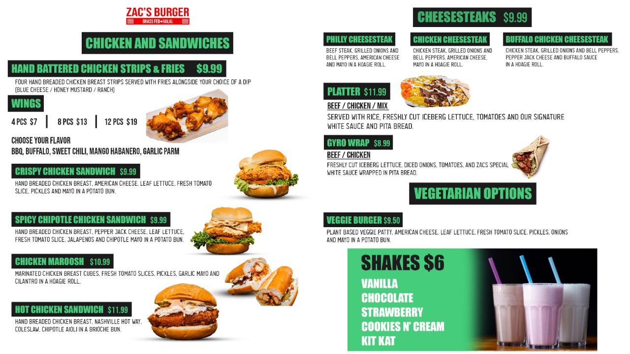 Full Menu2 – Zac Burger